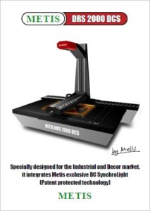 DRS 2000 DCS - Scanner for decor industry by Metis Systems S.r.l.